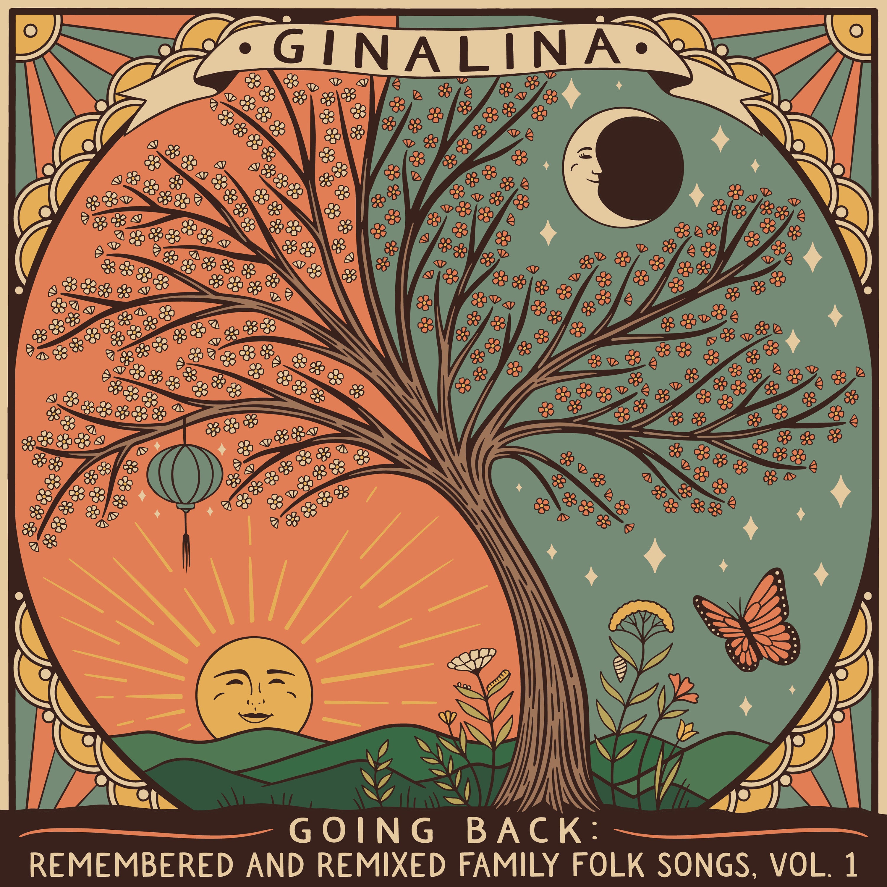 Ginalina - Going Back: Remembered and Remixed Family Folk Songs, Vol.