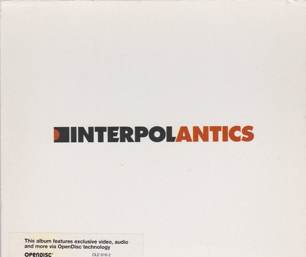 Interpol - Antics - CD, Album, Enhanced , Slipcase