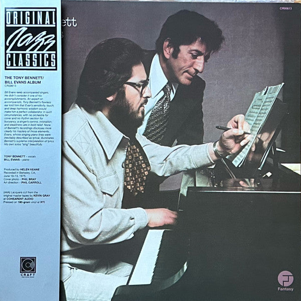 Tony Bennett - The Tony Bennett/Bill Evans Album Vinyl, LP, Album, Rei